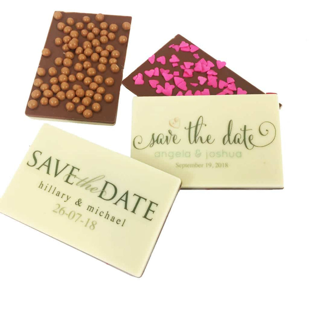 Save the Date Chocolates Chocolate Gift – Chocolab